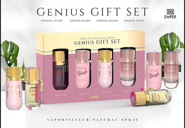 WOMEN GENIUS GIFT SET 4X25ML BY EMPER – Oriental Aromas