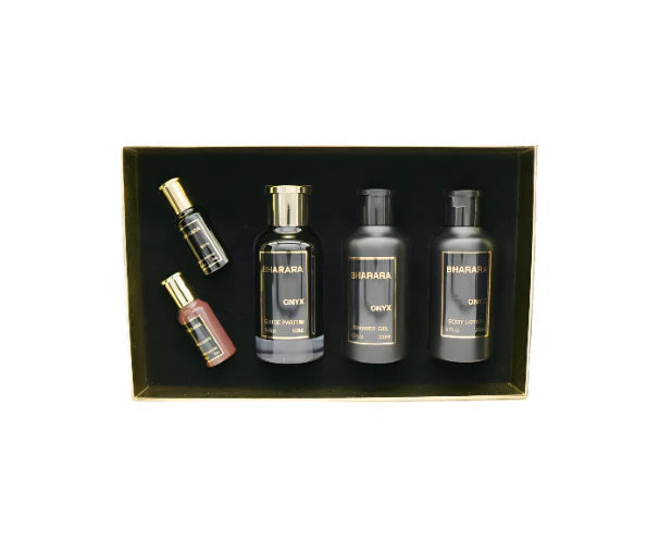 Bharara Onyx Gift Set 5 PC 3.4 Oz EDP – Oriental Aromas