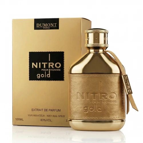 NITRO GOLD UNISEX EDP - 100ML (3.4oz) by DUMONT – Oriental Aromas