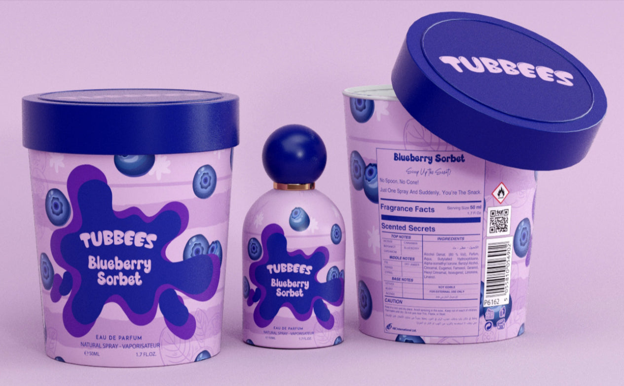 TUBBEES BLUEBERRY SORBET 50ML BY LE GRANDEUR – Oriental Aromas