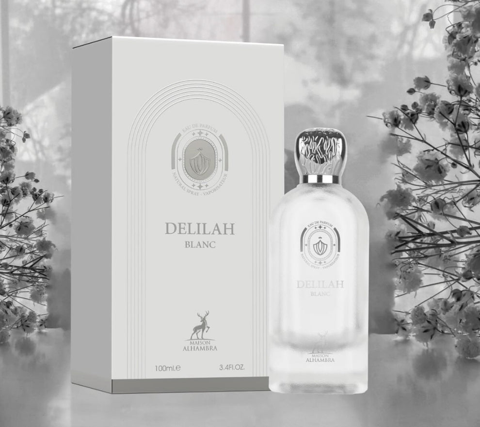 DELILAH BLANC WOMEN EDP - 100ML (3.40z) by MAISON ALHAMRA – Oriental Aromas